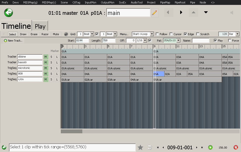 Synergy MIDI Tracker